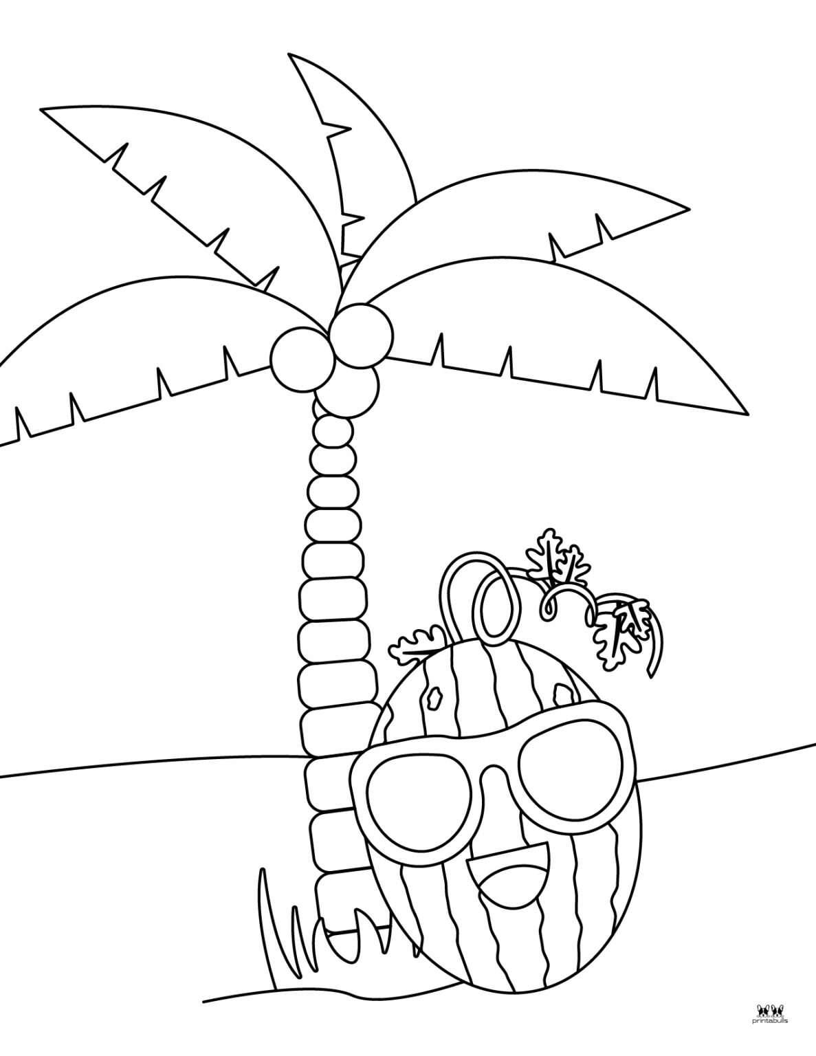 Watermelon Coloring Pages - 27 FREE Printables | Printabulls