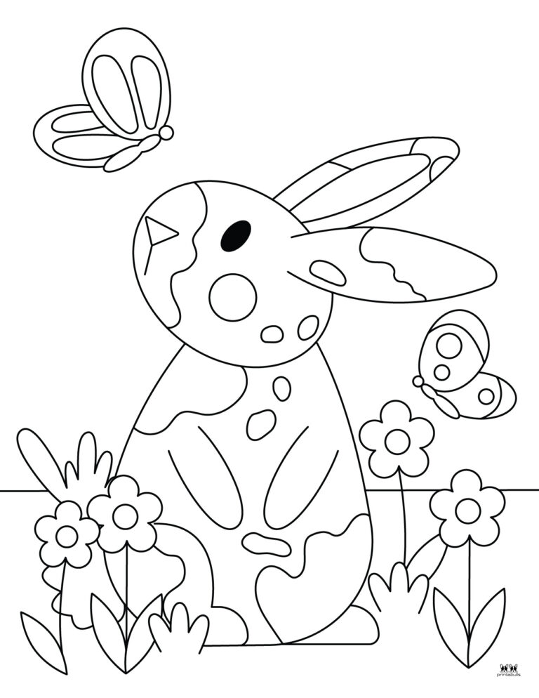 Bunny Coloring Pages - 28 FREE Pages - PrintaBulk