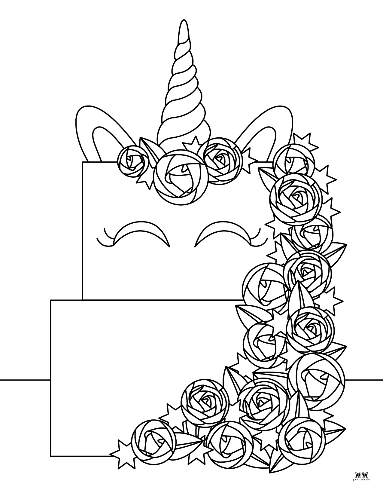 Cake Coloring Pages - 25 FREE Pages | Printabulls