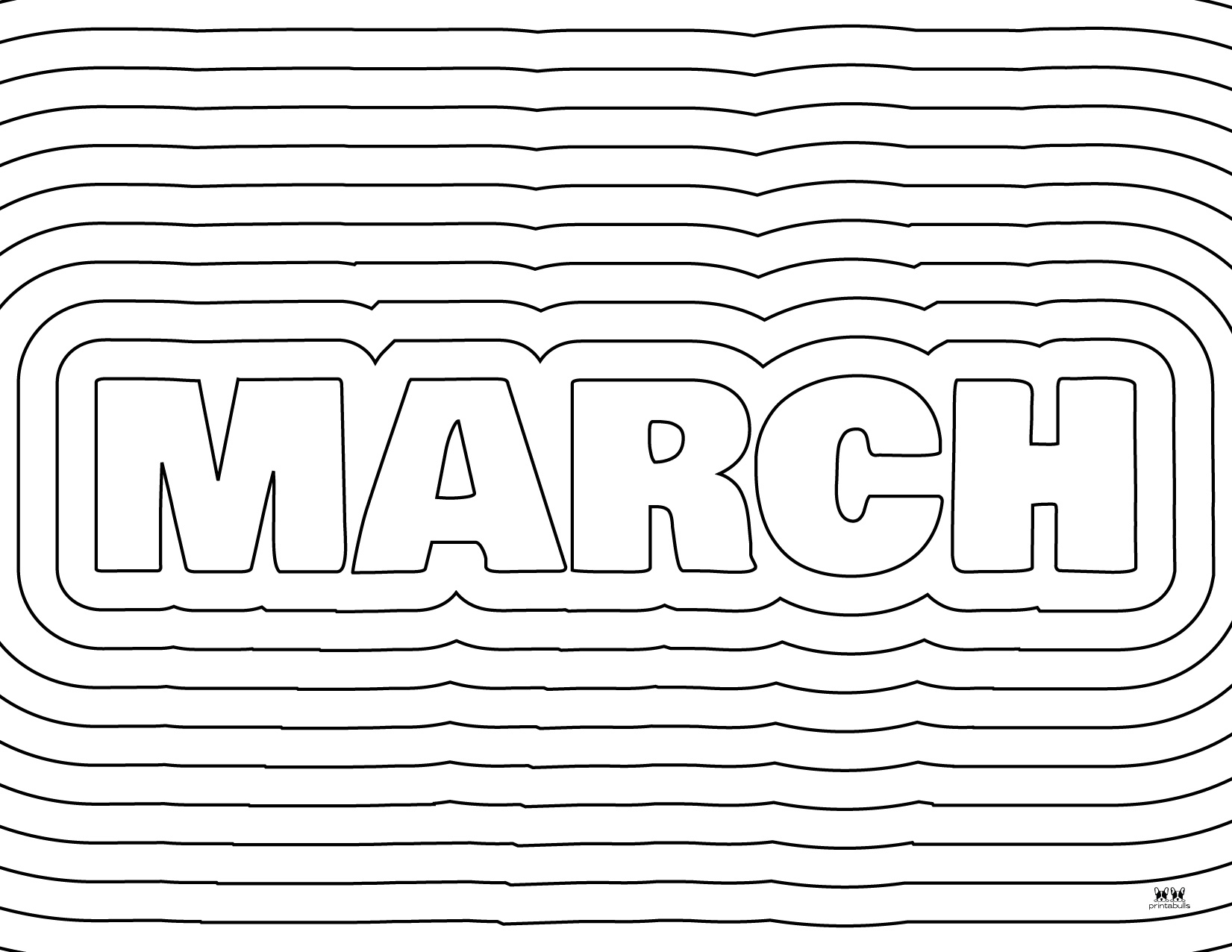 March Coloring Pages - 25 FREE Printable Pages | Printabulls