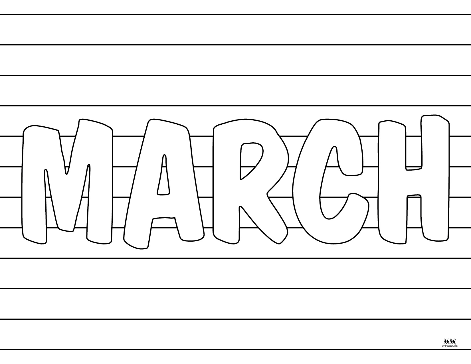 March Coloring Pages - 25 FREE Printable Pages | Printabulls
