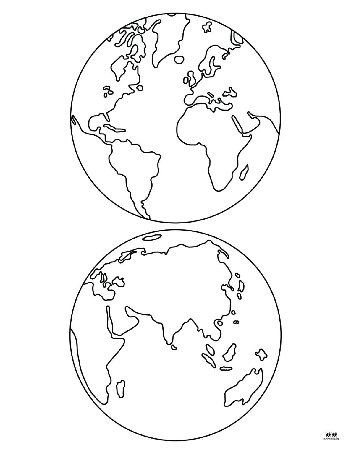 Free Printable Earth Coloring Pages