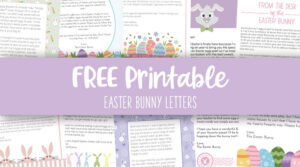 Easter Bunny Letters - 15 FREE Printable Letters | Printabulls