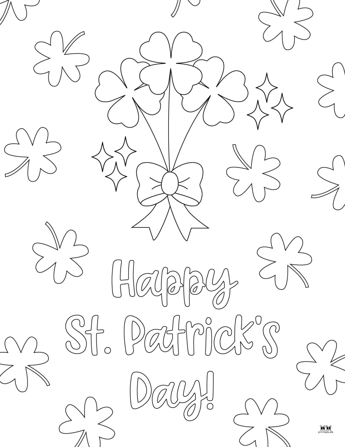 St. Patrick's Day Coloring Pages - 15 Pages - PrintaBulk