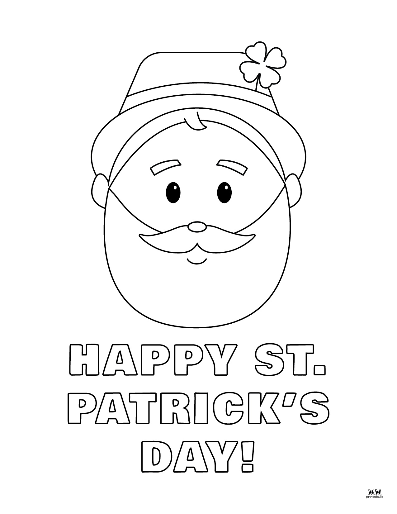 Happy St. Patrick's Day Coloring Pages - 15 Pages | Printabulls
