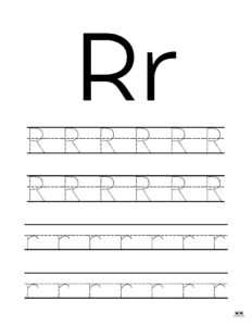 Letter R Worksheets - 50 FREE Printables - PrintaBulk