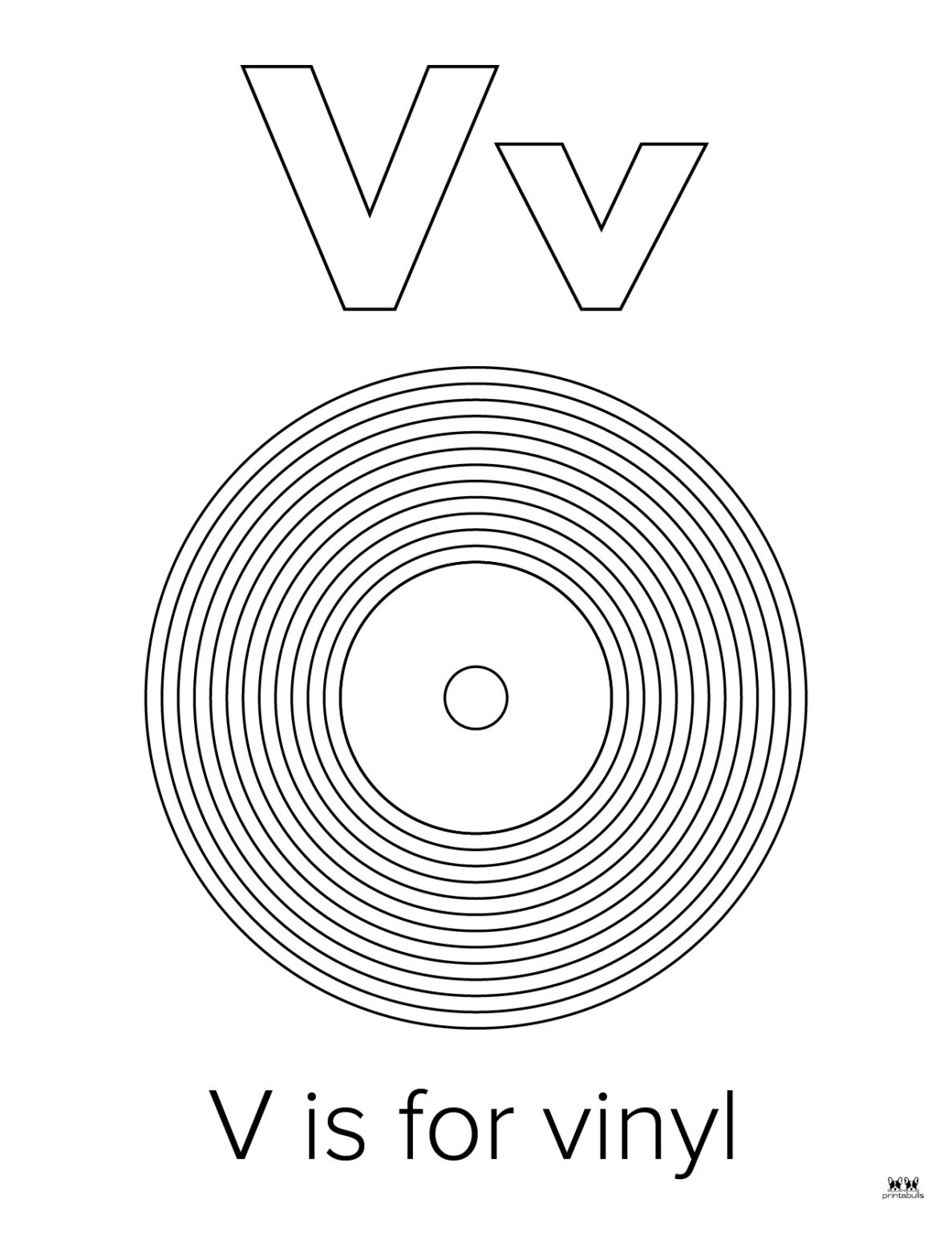 Letter V Worksheets - 50 FREE Printables | Printabulls