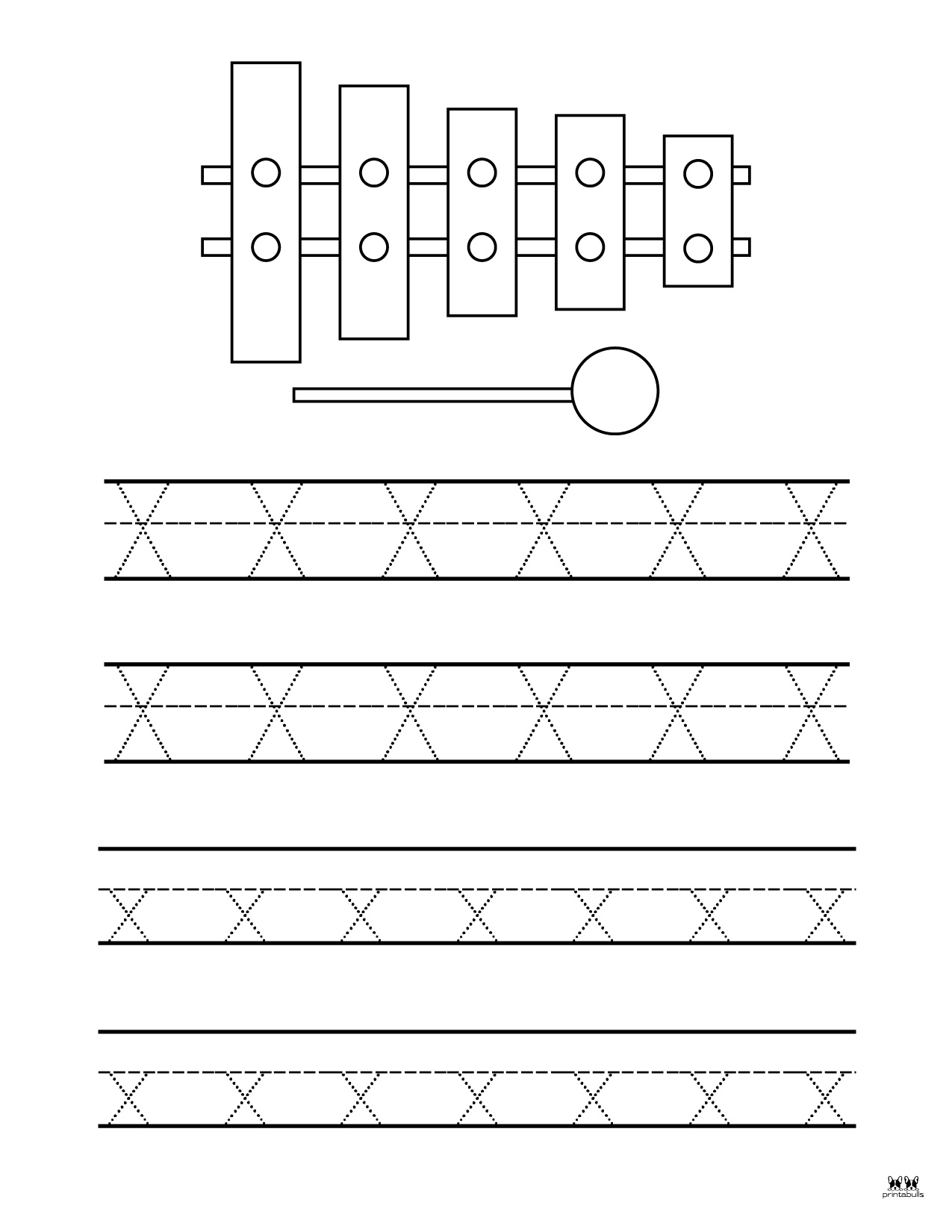 Letter X Worksheets - 50 FREE Printables | Printabulls