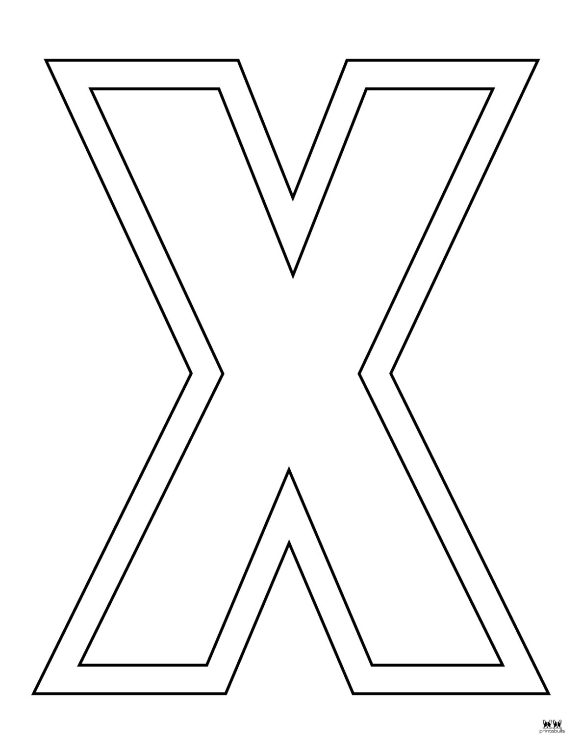 Letter X Worksheets - 50 FREE Printables | Printabulls