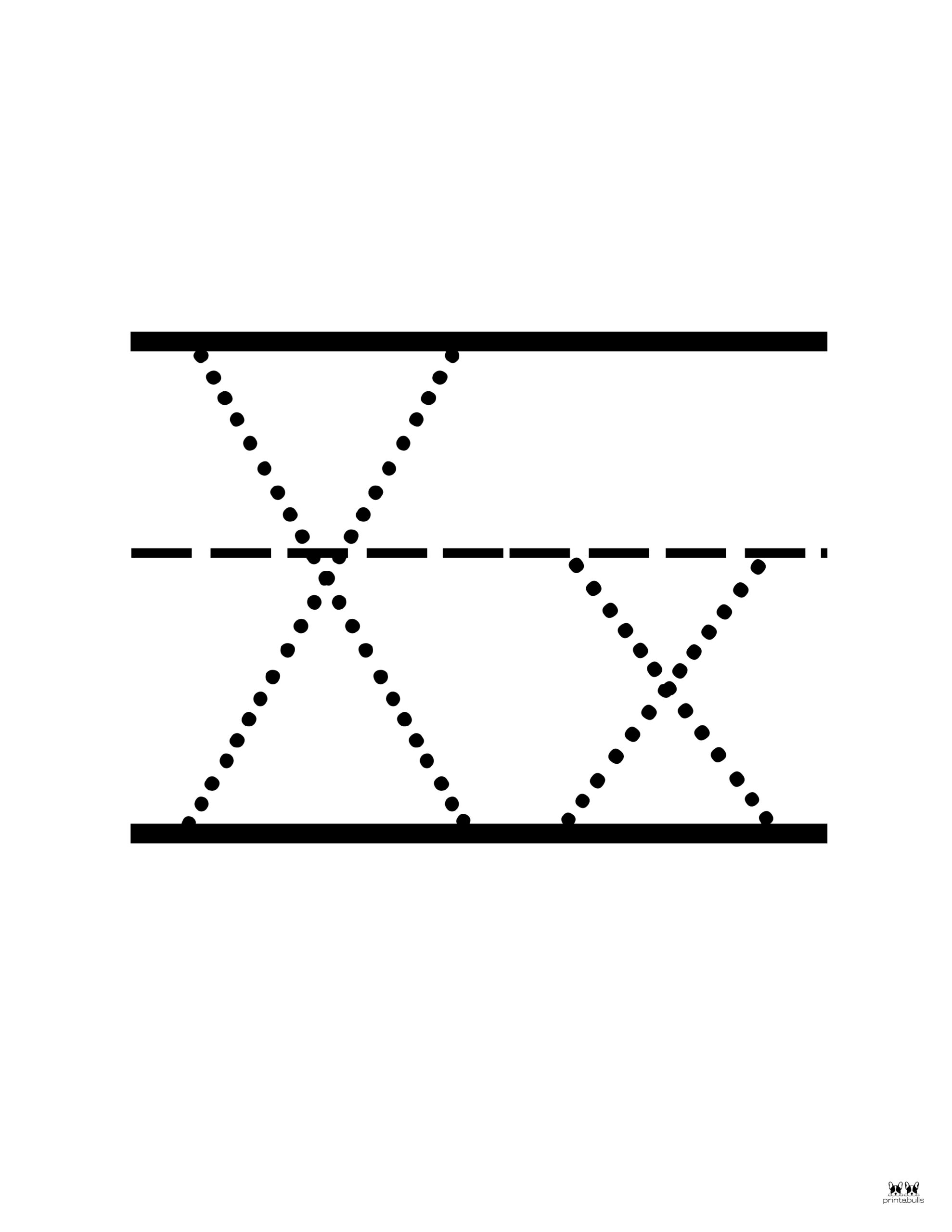 Letter X Worksheets - 50 FREE Printables | Printabulls