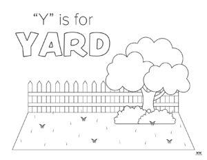 Letter Y Worksheets - 50 FREE Printables | Printabulls