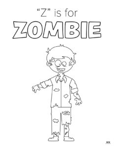 Letter Z Worksheets - 50 FREE Printables | Printabulls