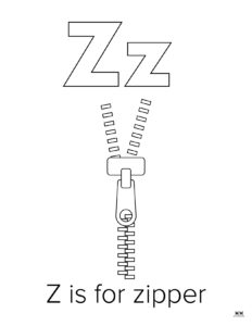 Letter Z Worksheets - 50 FREE Printables | Printabulls