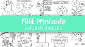 Memorial Day Coloring Pages - 15 FREE Pages | Printabulls