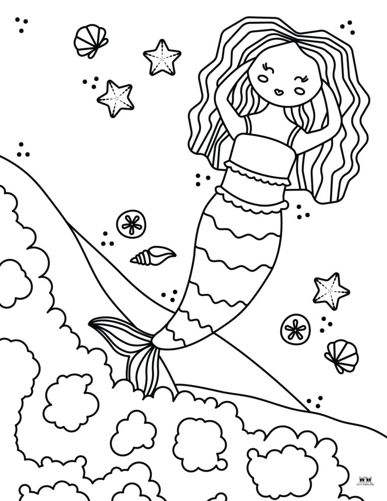 Beach Coloring Pages - 25 FREE Pages | Printabulls