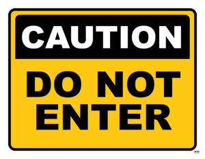 Do Not Enter Signs - 15 Free Printable Signs | Printabulls
