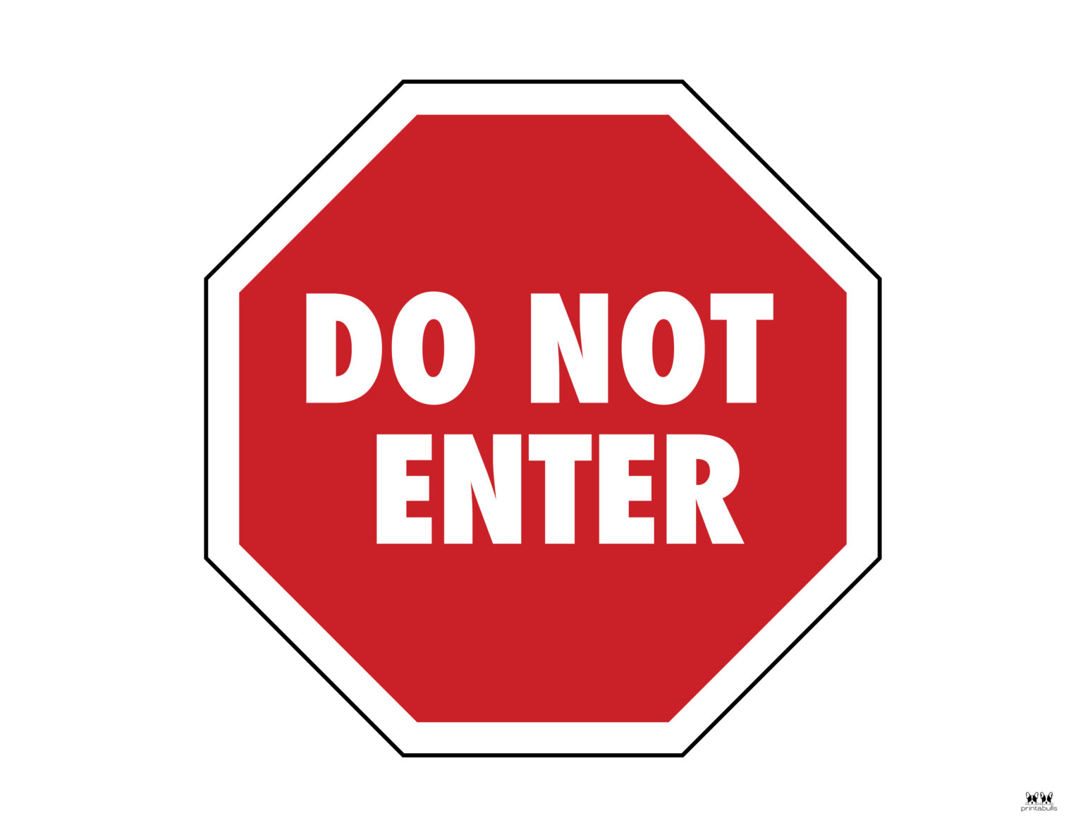 Do Not Enter Signs 15 Free Printable Signs Printabulls Do Not Enter Signs 15 Free Printable Signs Printabulls