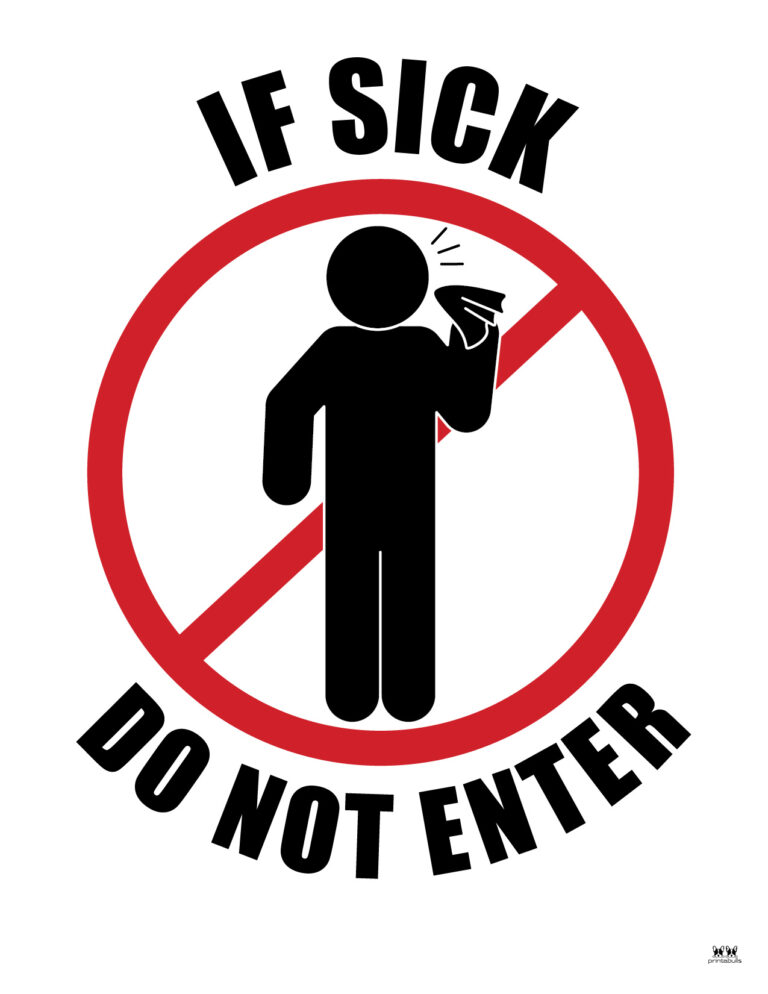 Do Not Enter Signs - 15 Free Printable Signs | Printabulls