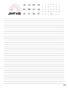 Journal Templates & Pages - 25 FREE Printables | Printabulls