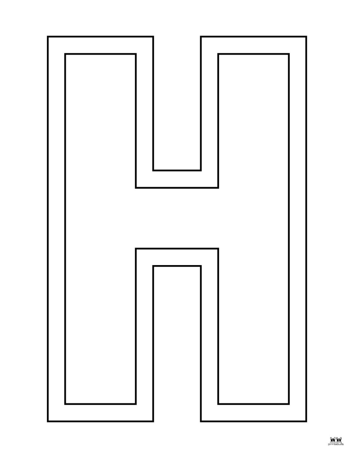 Letter H Worksheets - 50 FREE Printables | Printabulls