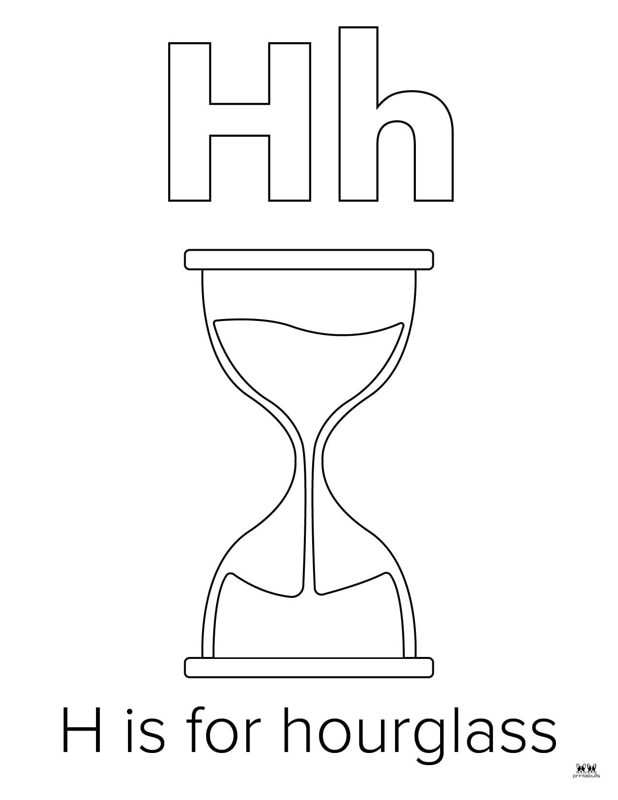 Letter H Worksheets - 50 FREE Printables | Printabulls