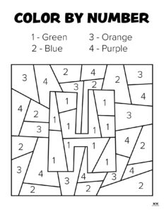 Letter H Worksheets - 50 FREE Printables | Printabulls