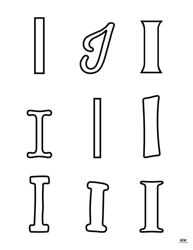 Letter I Worksheets - 50 FREE Printables | Printabulls