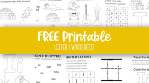 Letter I Worksheets - 50 FREE Printables | Printabulls