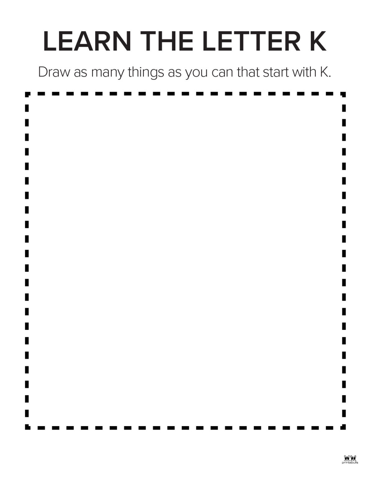 Letter K Worksheets - 50 FREE Printables | Printabulls
