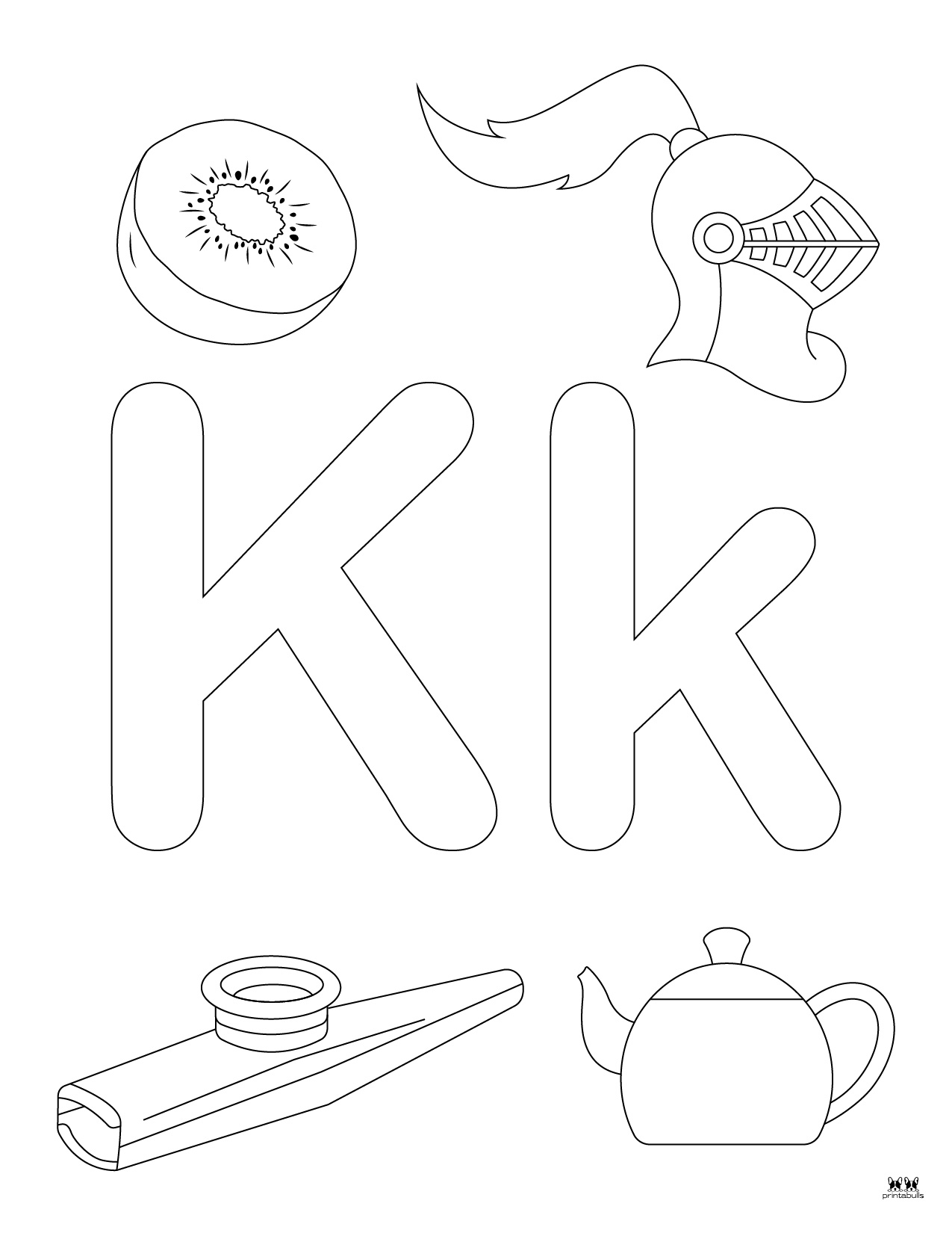 Letter K Worksheets - 50 FREE Printables | Printabulls
