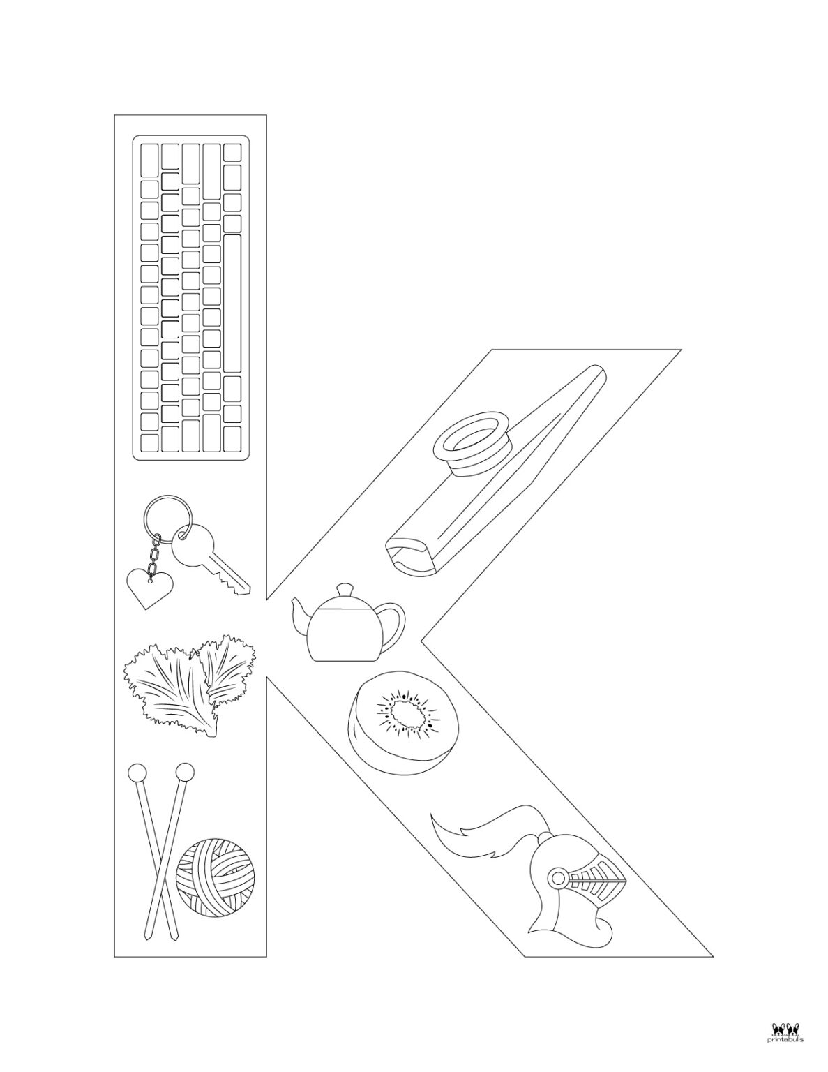 Letter K Worksheets - 50 FREE Printables | Printabulls