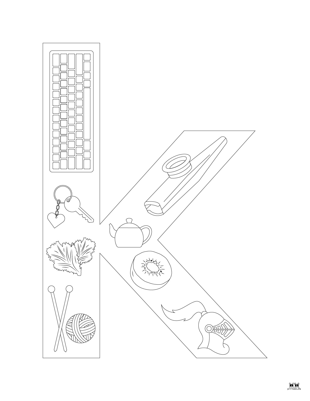 Letter K Worksheets - 50 FREE Printables | Printabulls