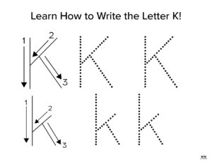 Letter K Worksheets - 50 FREE Printables | Printabulls