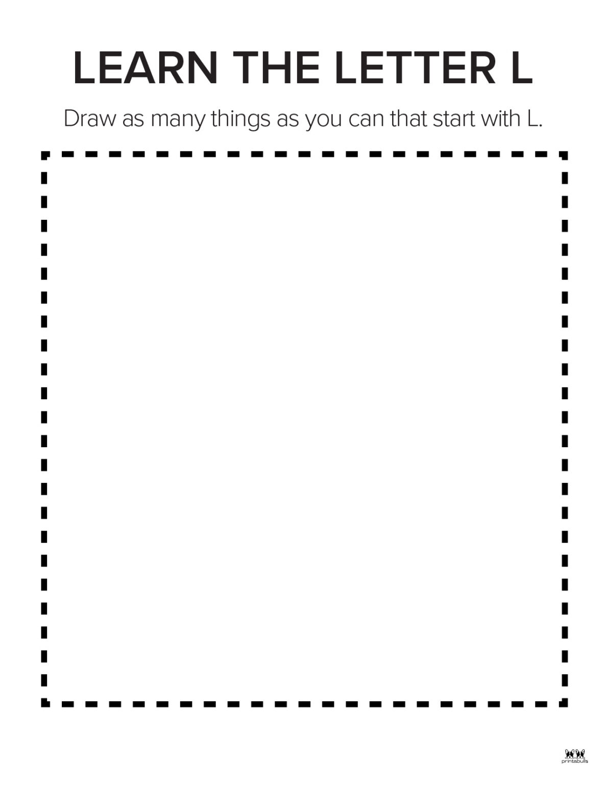 Letter L Worksheets - 50 FREE Printables | Printabulls