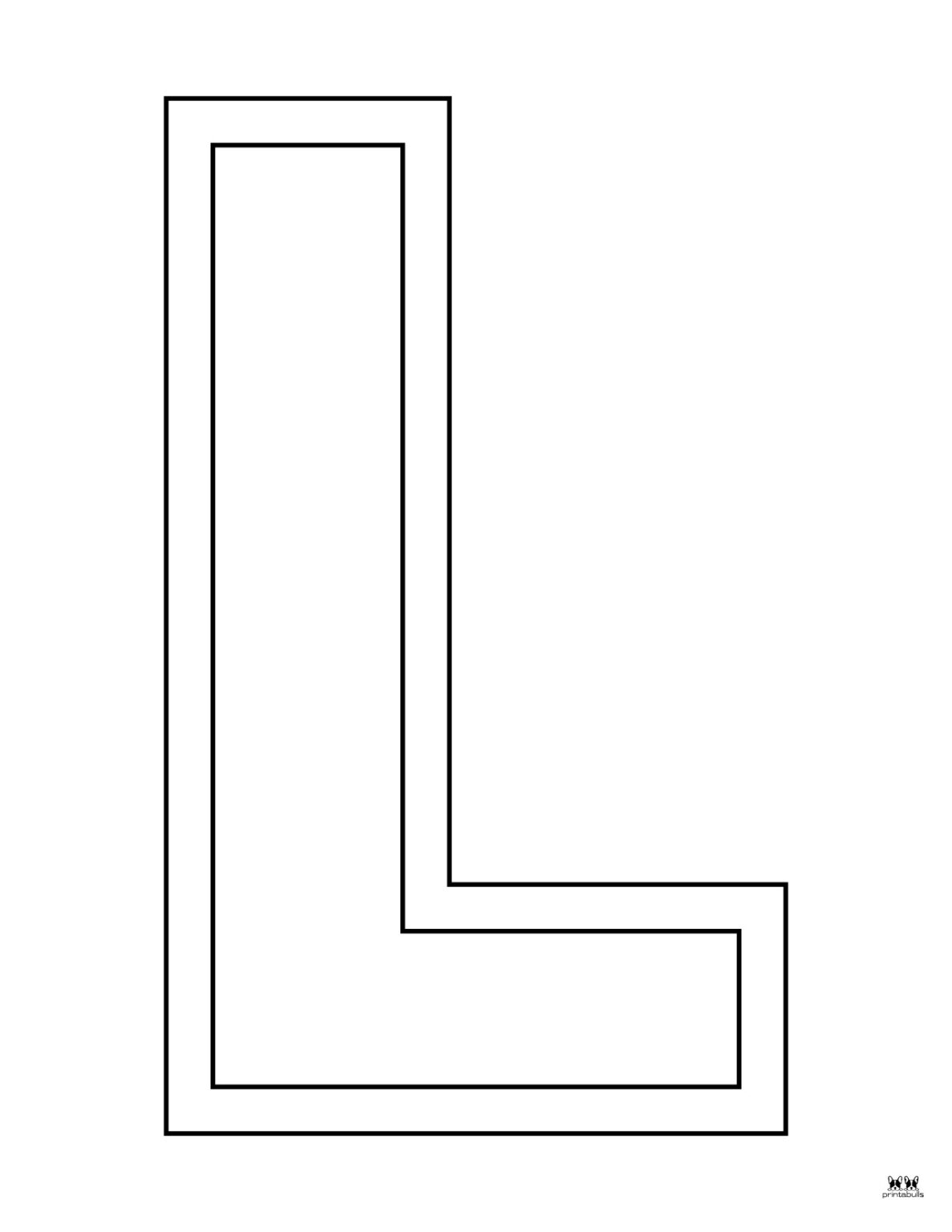 Letter L Worksheets - 50 FREE Printables | Printabulls