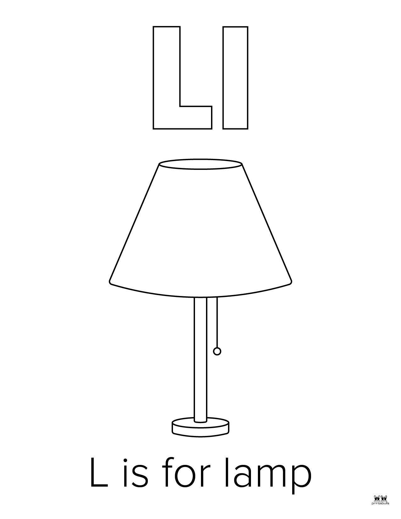 Letter L Worksheets - 50 FREE Printables | Printabulls