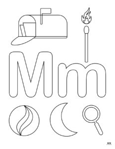 Letter M Worksheets - 50 FREE Printables | Printabulls