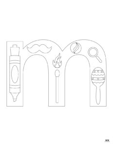 Letter M Worksheets - 50 FREE Printables | Printabulls