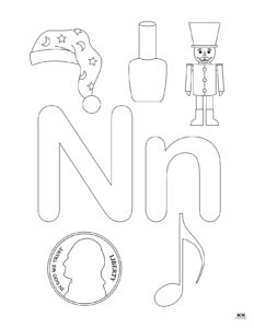 Letter N Worksheets - 50 FREE Printables | Printabulls