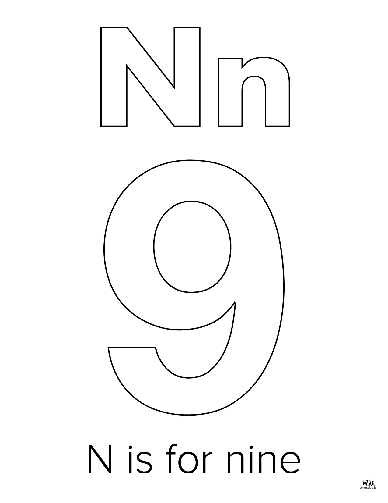 Letter N Worksheets - 50 FREE Printables | Printabulls