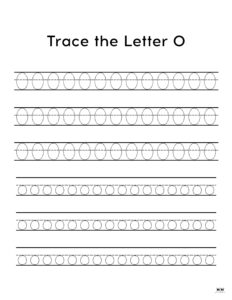 Letter O Worksheets - 50 FREE Printables | Printabulls