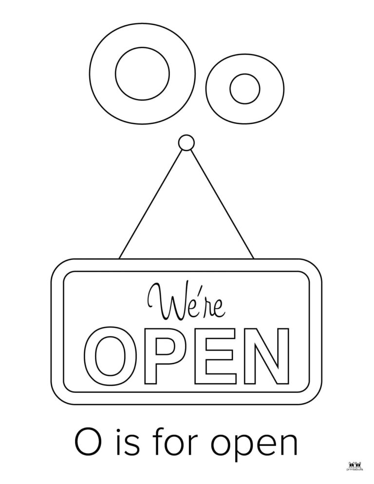 Letter O Worksheets - 50 FREE Printables | Printabulls
