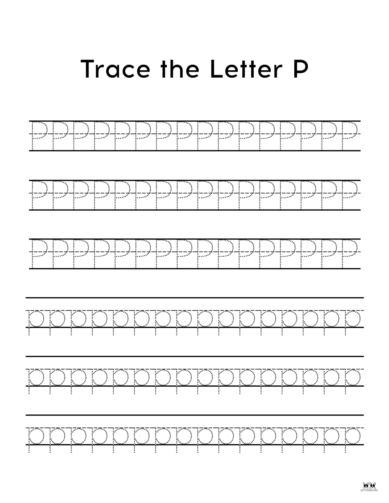Letter P Worksheets - 50 FREE Printables | Printabulls