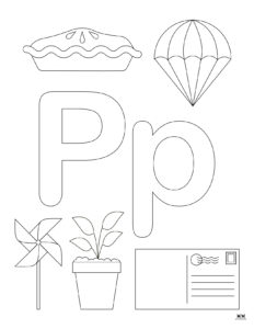 Letter P Worksheets - 50 FREE Printables | Printabulls
