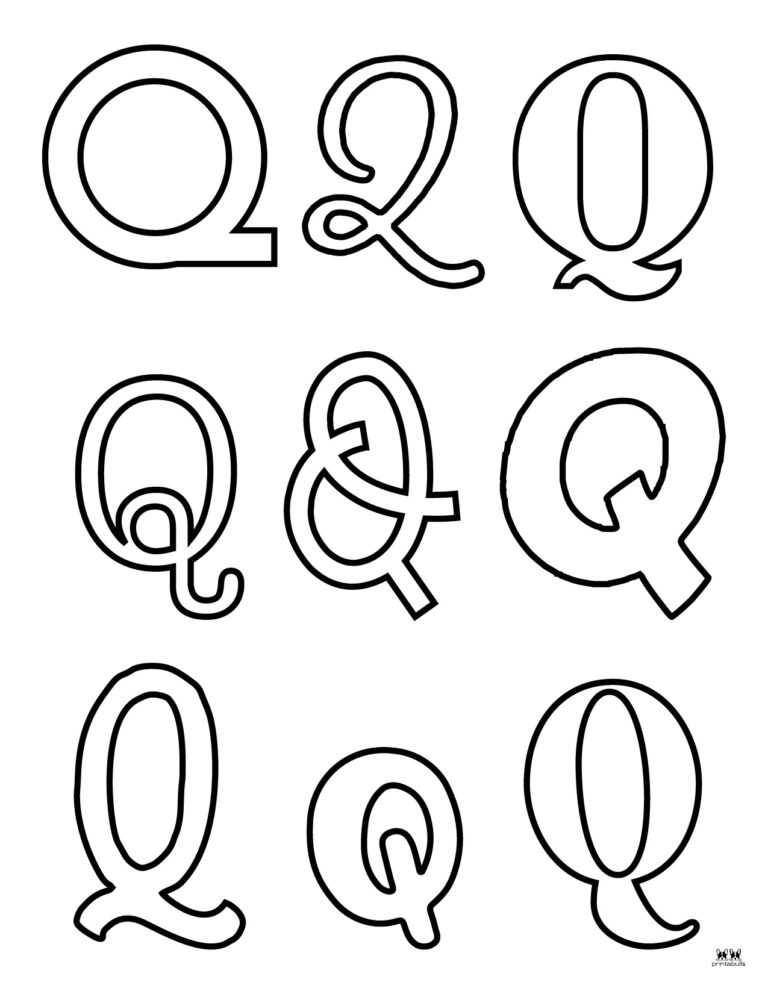 Letter Q Worksheets - 50 FREE Printables | Printabulls