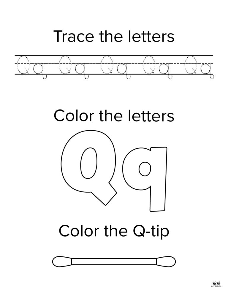 Letter Q Worksheets - 50 FREE Printables - PrintaBulk