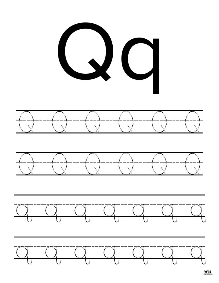 Letter Q Worksheets - 50 FREE Printables - PrintaBulk