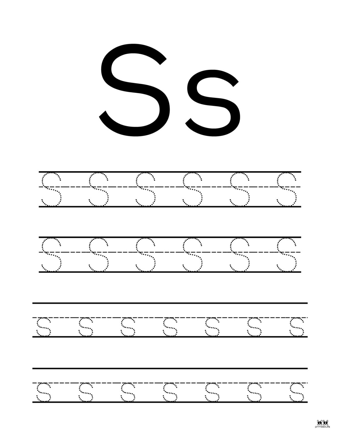 Letter S Worksheets - 50 FREE Printables | Printabulls