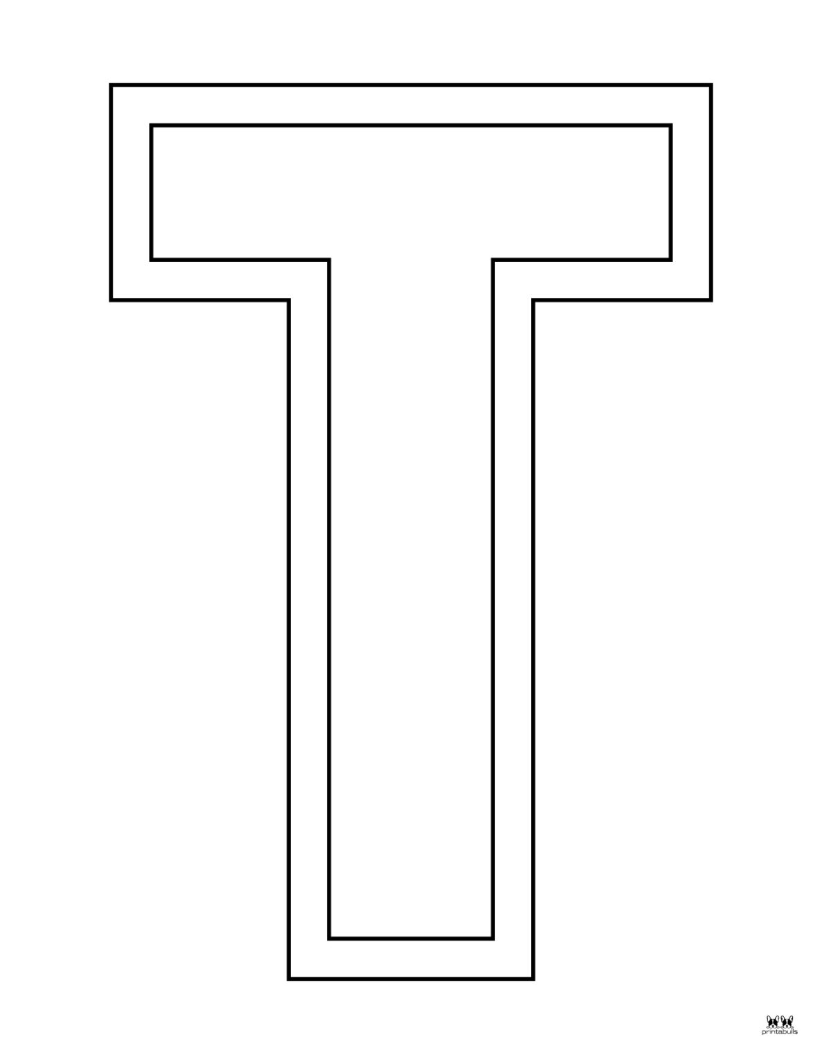 Letter T Worksheets - 50 FREE Printables | Printabulls