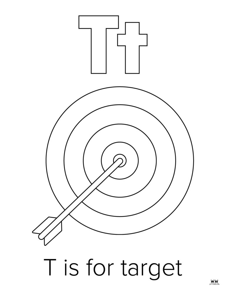 Letter T Worksheets - 50 FREE Printables | Printabulls